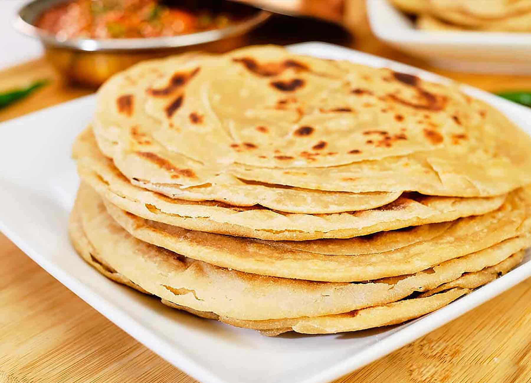 ಪರೋಟ, ಪೂರಿ, ರೊಟ್ಟಿಗಳು - ಭಕ್ತಿವೇದಾಂತ ದರ್ಶನ